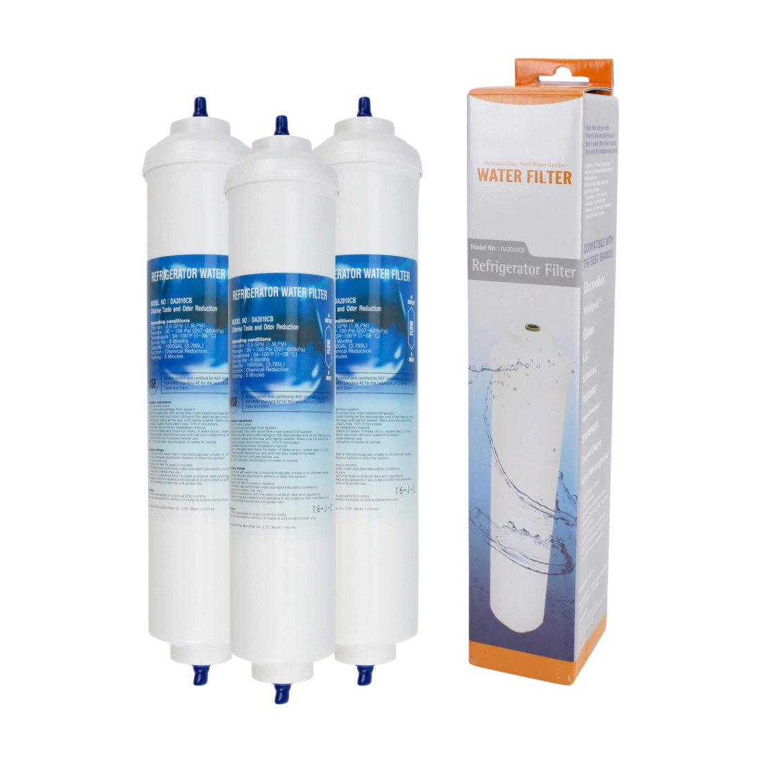 Filtre DA2010CB - Filtre frigo américain DA2010CB Water Filter (lot de ...