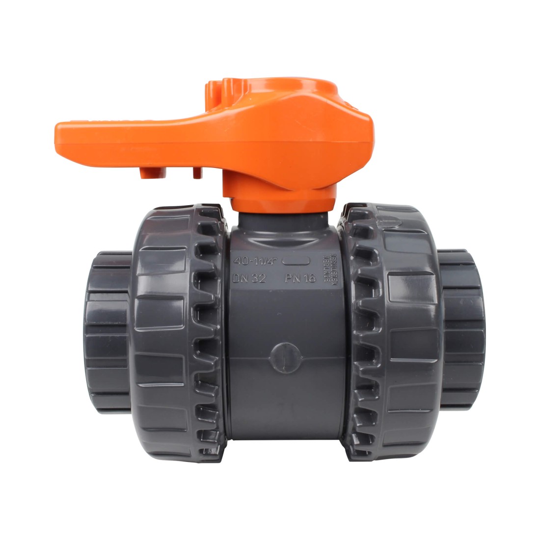 Vanne bâtiment à coller 40 mm PVC pression - joint EPDM - FIP PVC ...