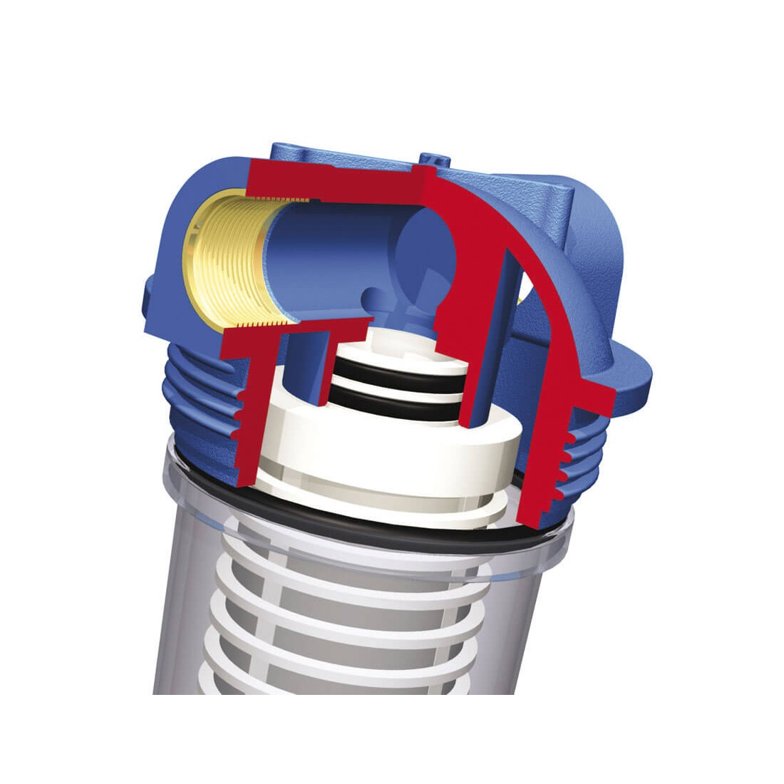 Cartouche bobinée BX 10" - Filtration 25 µm - FA10BX - Atals Filtri ...